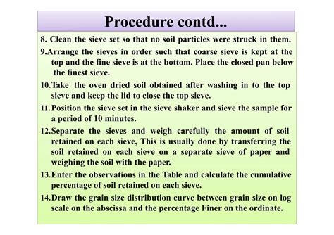 Classification Of Coarse Granined Soil By Sieve Analysispptx