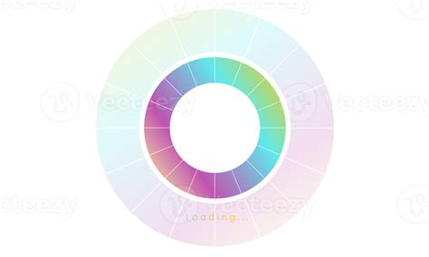 100 Percent Loading User Interface A Futuristic Loading Icon Colorful Loading Tap Menu Ui Use