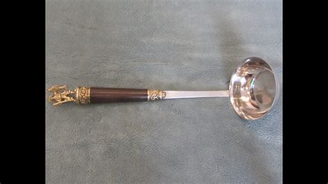 Половник ручная работа Охотник на рыбалке Youtube