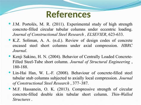 Finite Element Analysis Of Cfst Columnpptx