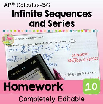 Calculus Bc Unit 10 Teaching Resources TPT