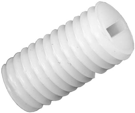 Винт установочный М8х10 DIN 551, пластик