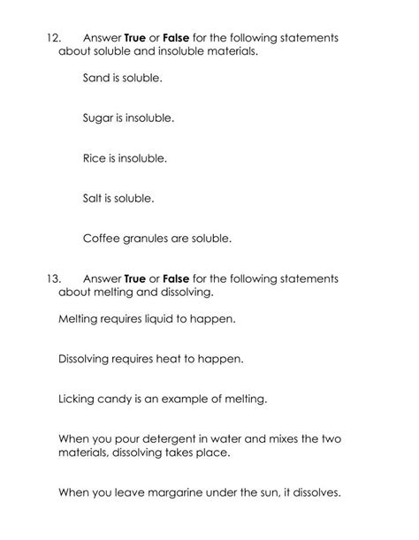 Science Test Worksheet Live Worksheets