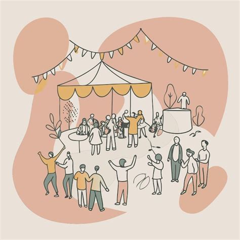 Premium Vector Event Vector Illustration Line Circuit