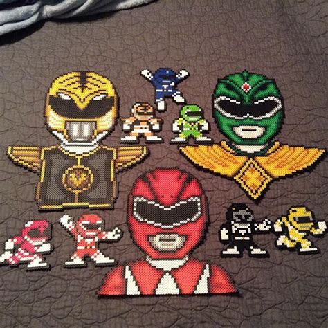 37 Power Ranger Perler Beads Ideas Perler Beads Perler Perler Bead