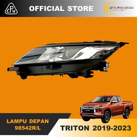 Jual Cpu Head Lamp Lampu Depan Triton 2019 Skrg Shopee Indonesia