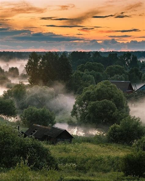 Утро в деревне - фото и картинки: 68 штук