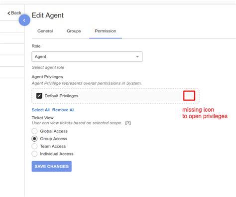 missing icon on agent assigned priviledge · issue 136 · uvdesk core framework · github