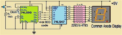 Understanding Various Bcd Counter Circuits Electronics Calculations