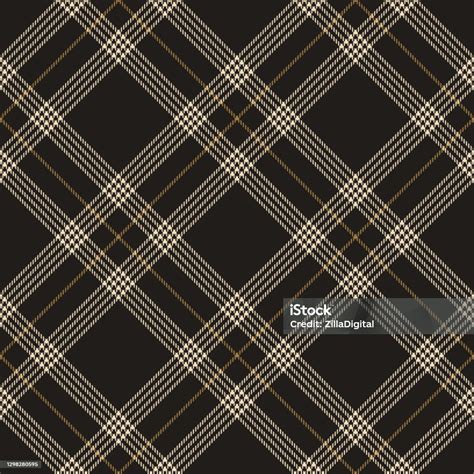 블랙 골드 브라운 베이지 색의 격자 무늬 테이블보 드레스 담요 또는 기타 현대적인 가을 겨울 패션 패브릭 디자인을위한 매끄러운 타탄 질감 체크 격자 무늬 타탄 그래픽 0명에