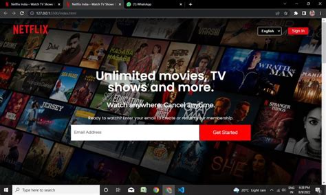 Priyansh Patel On Linkedin Netflix Html Css Connections Html5