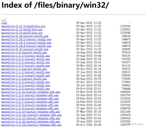 mqtt：windows环境下配置mqtt服务器（mosquitto） windows mosquitto csdn博客
