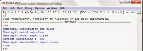 Membuat Contoh Inheritance Di Python Share To The World