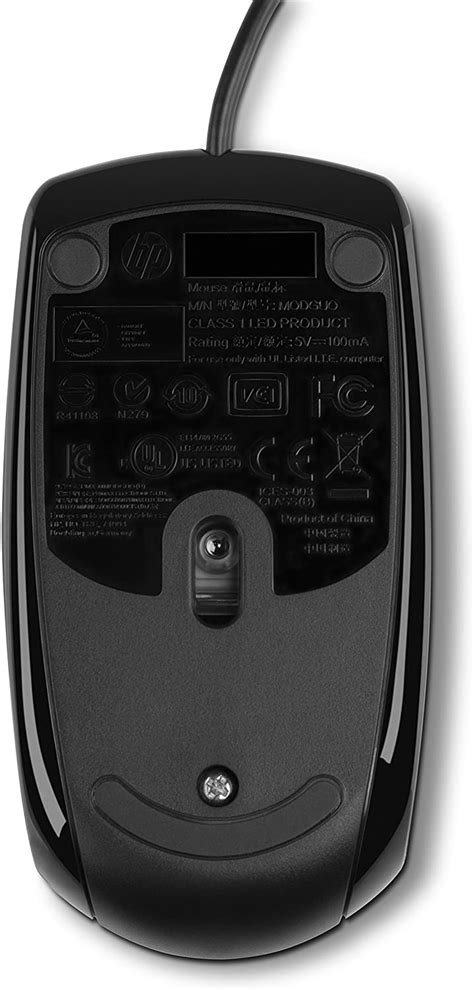 Hp Usb 3 Button Optical Mouse Ky619aa Aba Black One Tech Source