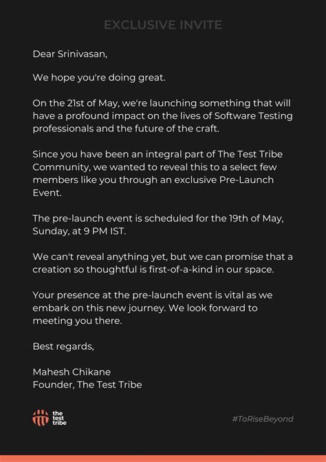 Srinivasan Sekar On Linkedin Something Interesting Brewing At The Test Tribe Thanks For The