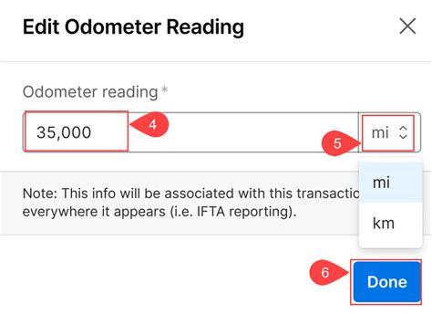 How To Edit The Vehicle ID Odometer Reading And Custom Field In The Transaction Details View