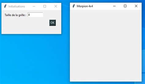 menu de jeu tkinter récupération d une valeur du menu pour faire ma fenêtre de jeu par