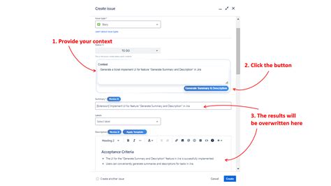 Create A New Jira Ticket With Jira Copilot