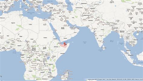 Somaliland Map