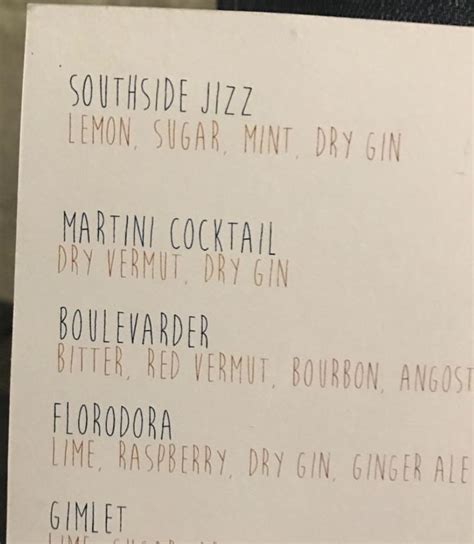 NSFW Cocktail Menu I Saw In Sicily R Funny