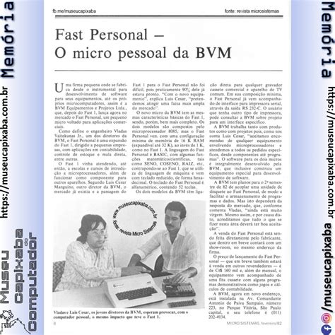 O Sistema Operacional Microsoft Ms Dos De 1981 Mcc Museu Capixaba Do Computador