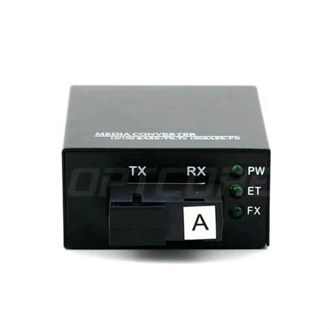 10 100Base TX To 100Base FX 2km Mini Media Converter