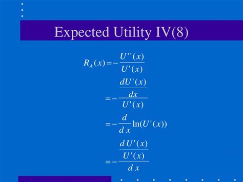 Ppt Mean Variance As Expected Utility Powerpoint Presentation Free