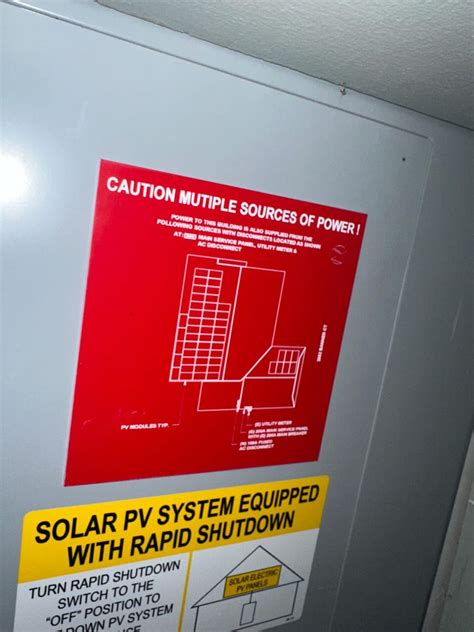 Solar Pv Site Map Placard 5 X 5 Etsy