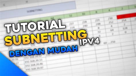 Cara Menghitung Subnetting IPV4 Kelas C Dengan Cepat Dan Mudah Cara Ke 2 YouTube