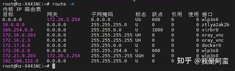 详解 linux 路由 route 命令 知乎