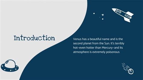 Doodle Astronomy Lesson Google Slides Theme PPT Template