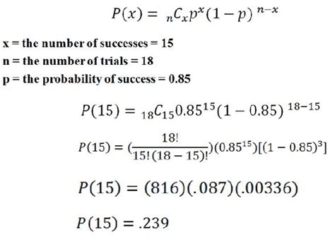 Statistics Math Examples