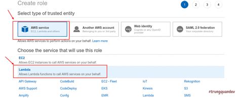 Xây Dựng Một Rest Api Với Nodejs Lambda Và Api Gateway Sử Dụng Aws Web Console Trungquandev