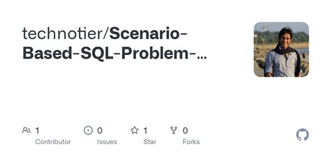 Github Technotierscenario Based Sql Problem Solving 01