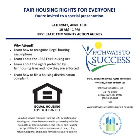 Fair Housing Event Pathways To Success