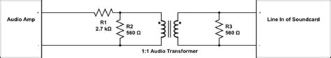 Amplifier What Is The Purpose Of This Audio Transformer In The Circuit Electrical