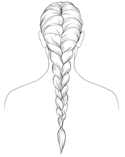How To Draw Braids For Beginners Regular Box Cornrows