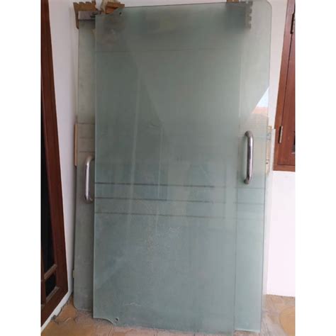 Jual Pintu Kaca Tempered 12 Mm Tempered Glass Door Shopee Indonesia