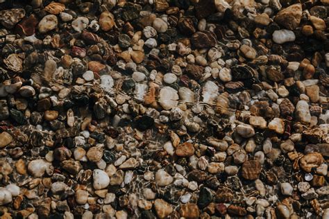 무료 사진 페 블 자갈 수 중 투명 한 물 순도 자갈 돌 바위 텍스처