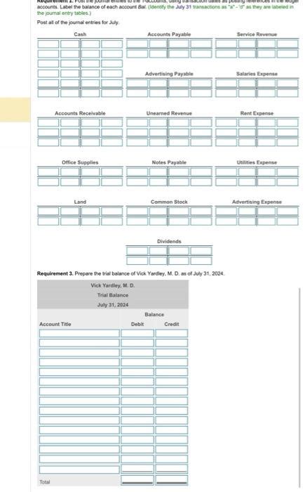 Solved Requirement 1 Journalize Each Transaction