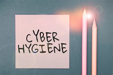 Conceptual Display Cyber Hygiene Business Concept Steps That Computer Users Take To Improve