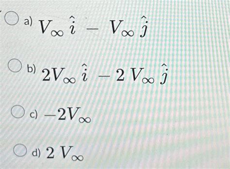 solved if the velocity potential is given by ϕ v∞x−v∞y what