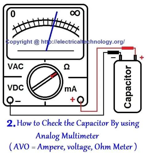 How To Test A Capacitor 6 Ways To Check A Capacitor Electrical Eng