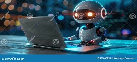 System Artificial Intelligence Chatbot Business Woman Using