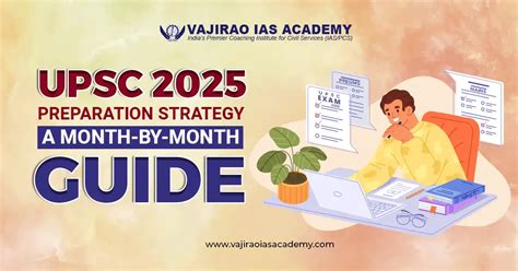 Upsc 2025 Preparation Strategy A Month By Month Guide