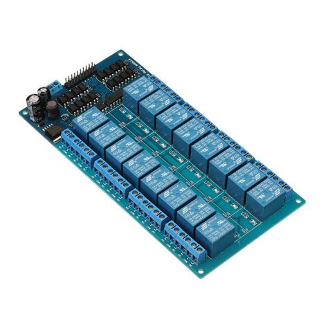 16 Channel 24V Relay Module With Optocoupler Buy Online At Low Price In India ElectronicsComp Com