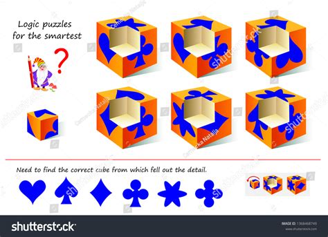 Cube Picture Puzzle Game Over Royalty Free Licensable Stock Vectors Vector Art Shutterstock