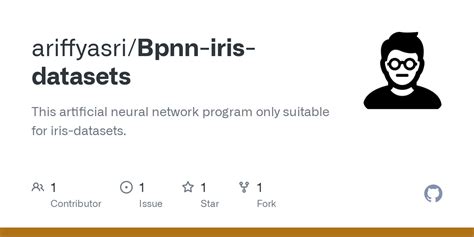 Github Ariffyasribpnn Iris Datasets This Artificial Neural Network
