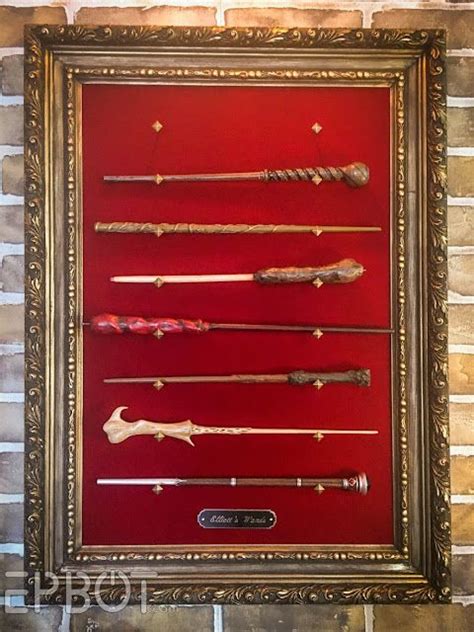 Make Your Own Framed Wand Display Perfect For Wizarding World Wands Artofit