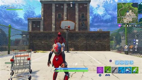 Fortnite Season 5 Guide Score A Basket On Different Hoops And Basketball